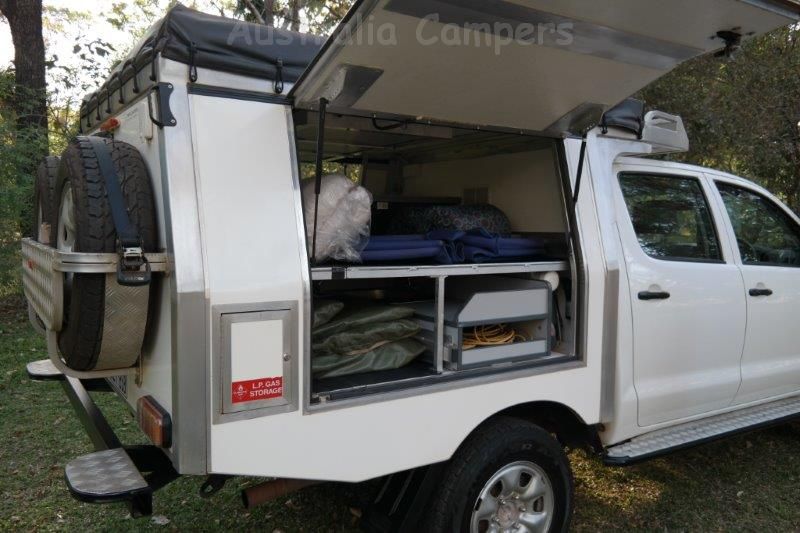 Hilux Pod 4WD Camper Australia | Australia 4WD Campervans