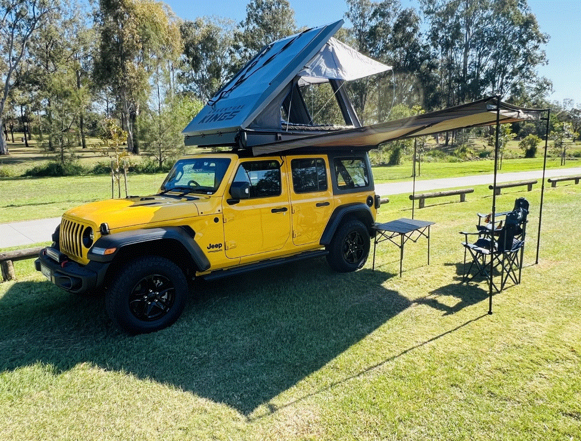 Yellow Off Roader | Hire a 4WD Camper with shower and toilet in Perth ...